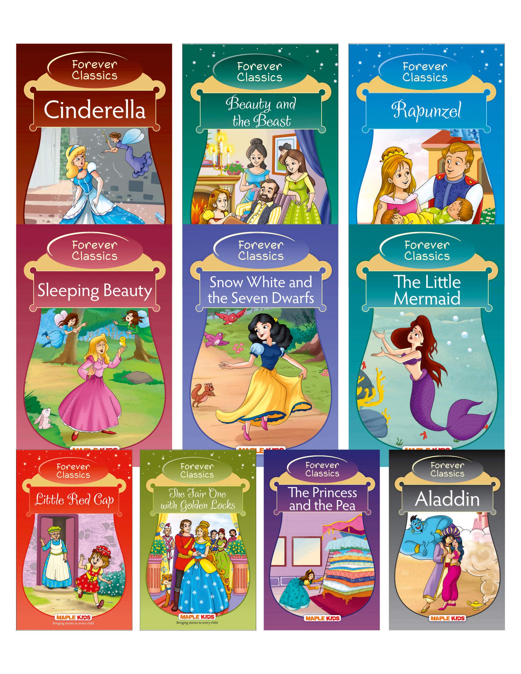 Mua Princess Fairy Tales (Set of 10 Books) (Illustrated) - Cinderella ...