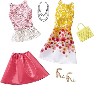 Amazon.com: Barbie Fashions Day Date, 2 Pack - Original: Toys & Games