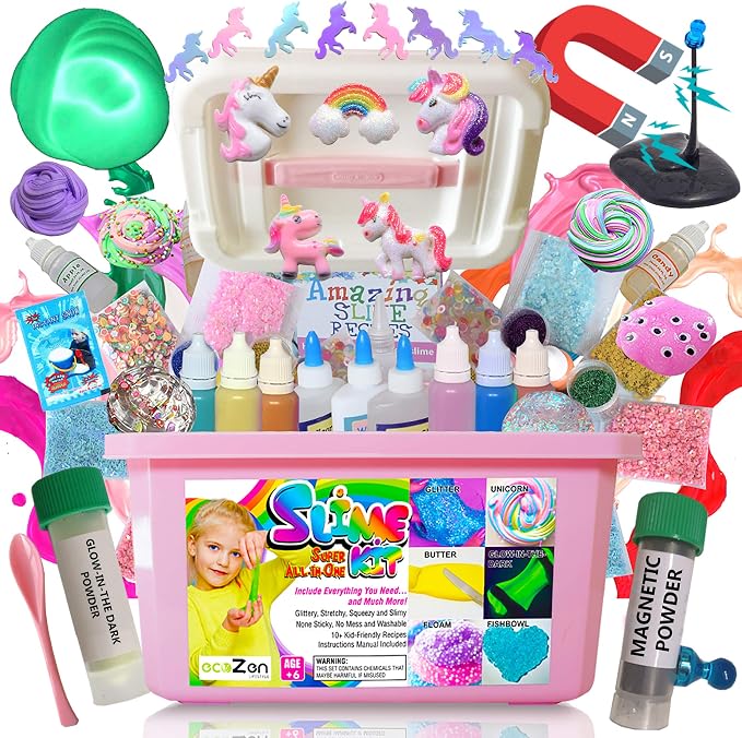 Ultimate Unicorn Slime Kit for Girls - Best Value Unicorn DIY Slime ...
