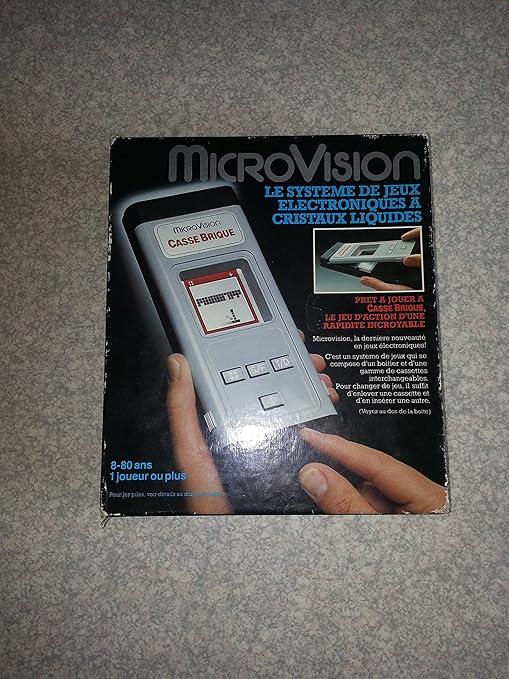 CONSOLE PORTABLE MICROVISION MB: Amazon.fr: Jeux vidéo