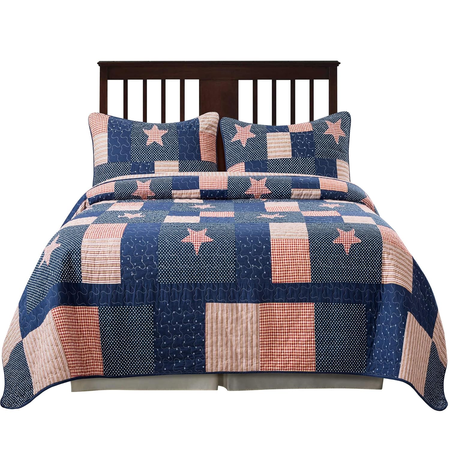 Home & Kitchen Laura Ashley 221050 Keighley Lilac Quilt Set,Lilac,Twin ...