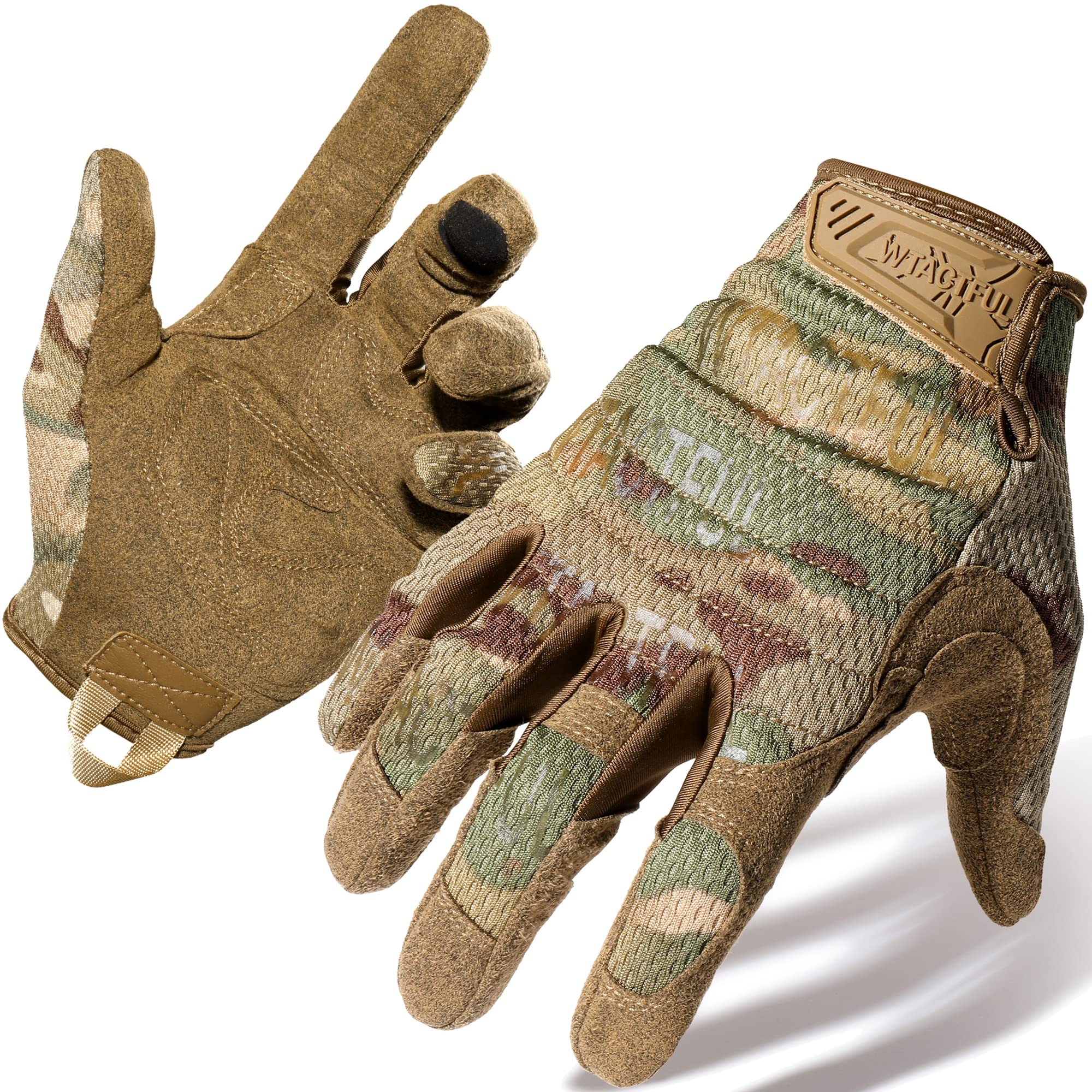 WTACTFUL Lightweight Tactical Gloves for Men & Women, Improved ...