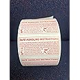 Amazon.com: Food Safe Handling Instructions Label Roll, 1000 Labels. 2. ...