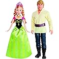 Amazon.com: Disney Frozen Anna and Kristoff Doll, 2-Pack : Toys & Games