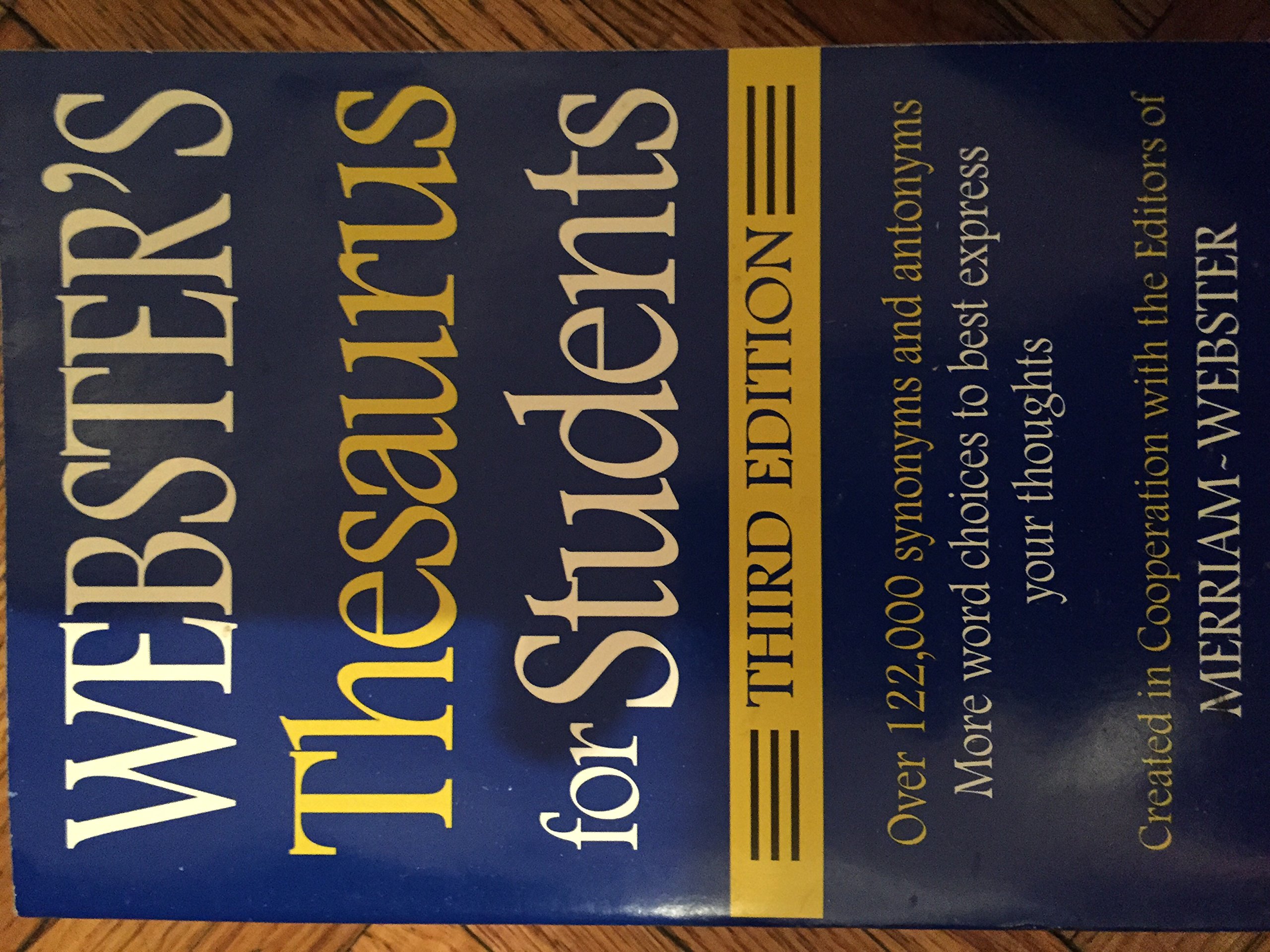 Mua Webster's Federal Street Press Thesaurus for Students, 3rd Edition ...