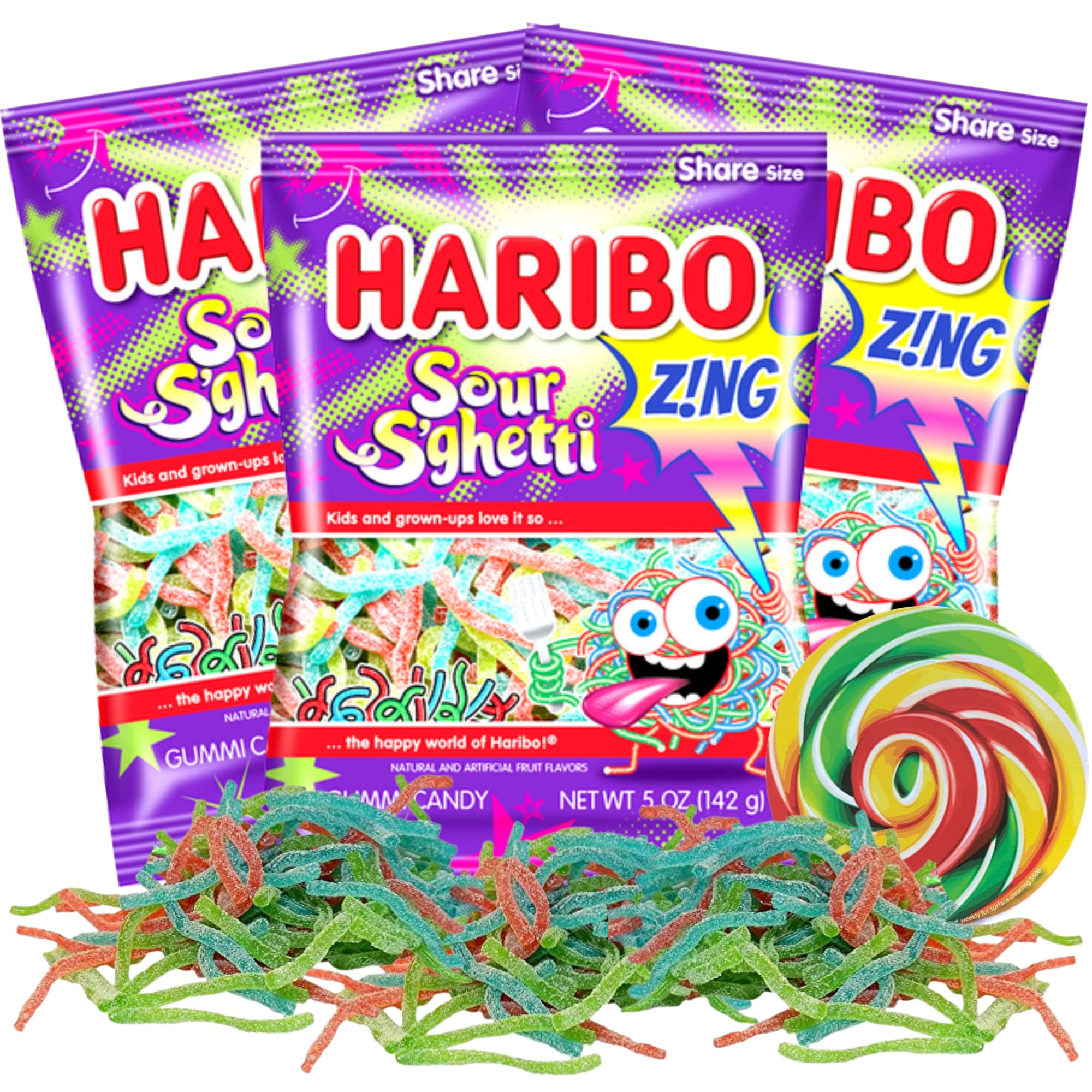 Mua Sour Spaghetti Gummi Candies, Fruit Flavored Sugar Coated Licorice ...