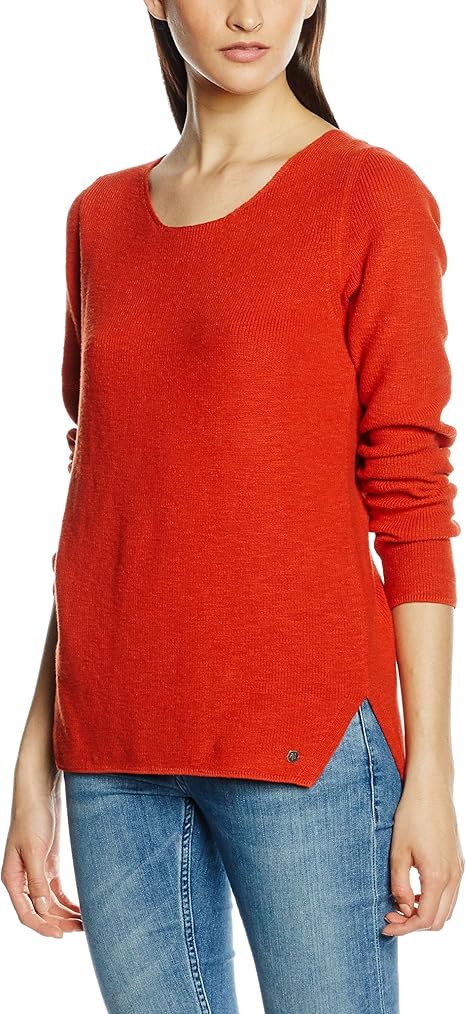 Marc O'Polo Damen 606509560253 Pullover, Rot (red Clay 314), Medium ...