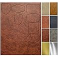 Amazon.com: Laser Engraving Leather Patches Blank Engrave Leatherette Sheets Iron-on with Heat ...