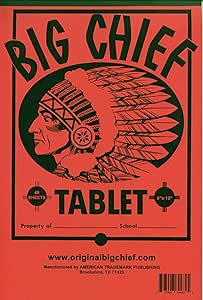 Amazon.com : Big Chief Writing Tablet, Primary Grades, Rockmont, 8 X 12 ...