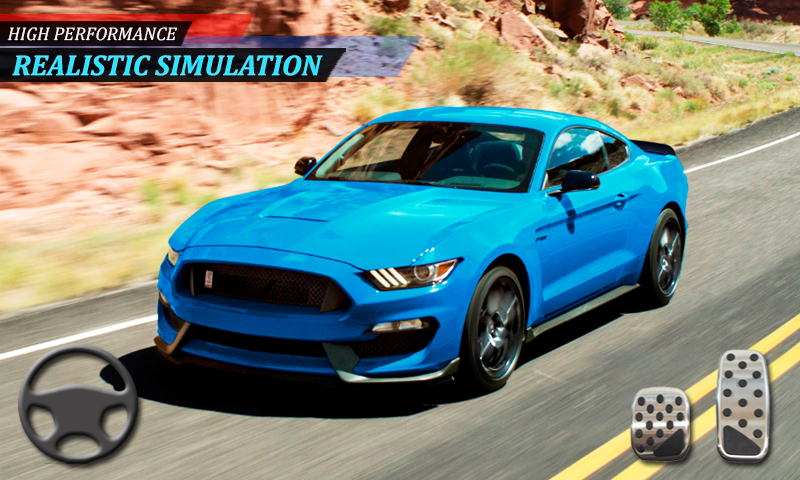 Mustang Racing Games New Flying Car Ford Mustang GT 3D Driving Class