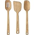 Amazon.com: Calphalon 3-pc. Solid Wood Spoon & Turner Set: Home & Kitchen