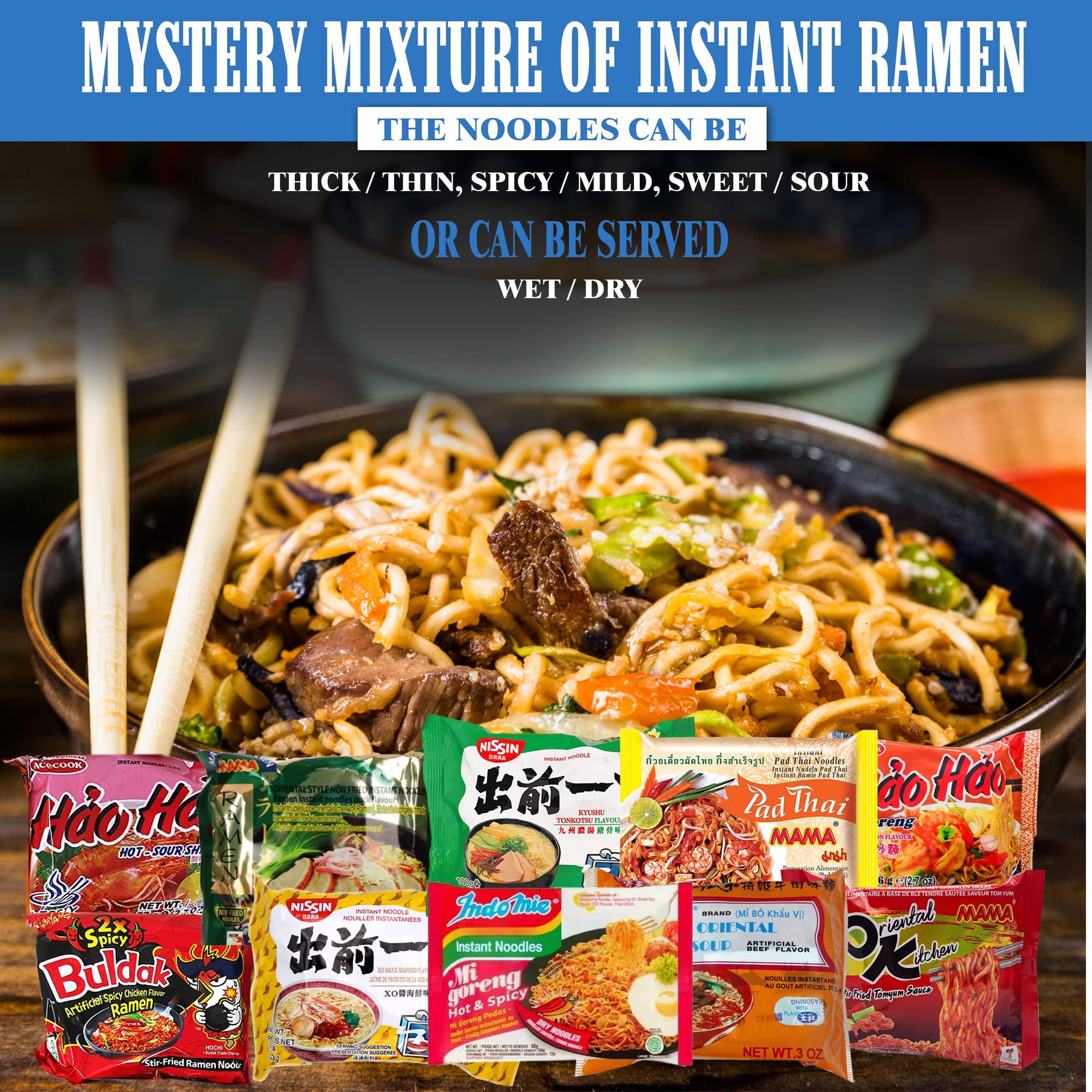 Mua INFINITEESHOP Asian Instant Ramen Noodles Variety Pack| Samyang ...
