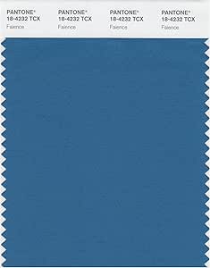 PANTONE Smart 18-4232X Color Swatch Card, Faience - Wall Decor Stickers ...