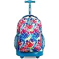 Amazon.com: J World New York Sunny Rolling Backpack for Kids and Adults ...
