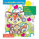 Amazon.com: Zendoodle Coloring: Baby Zoo Animals: Cute, Exotic Friends ...