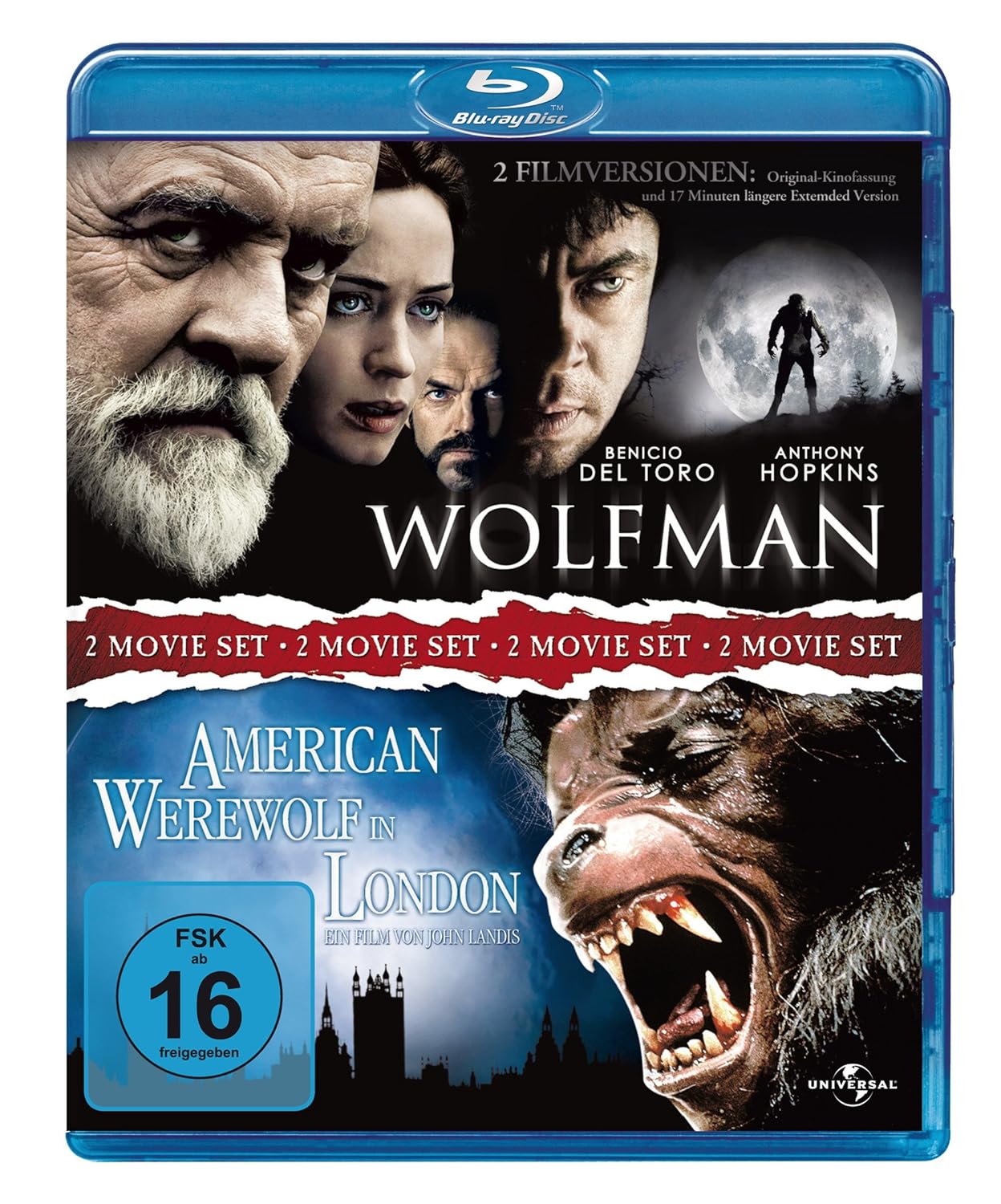 Wolfman/American Werewolf [Blu-ray]: Amazon.de: Del Toro, Benicio ...