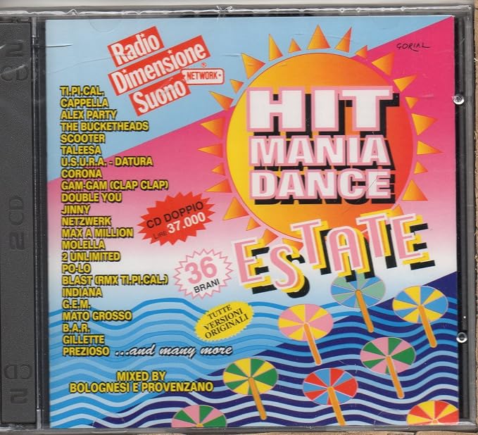 Hit Mania Dance Estate - Radio Dimensione Suono : DANCE Compilation ...