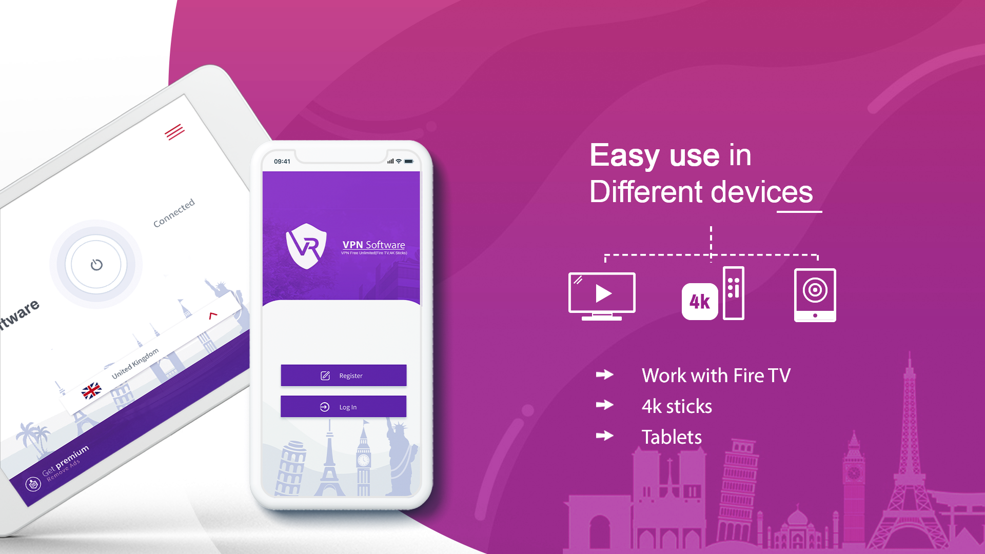 VPN Software & VPN unlimited (Fire TV, 4k sticks):Amazon.com:Appstore ...