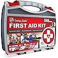 Amazon.com: Swiss Safe 2-in-1 Hardcase First Aid Kit (348 Piece ...