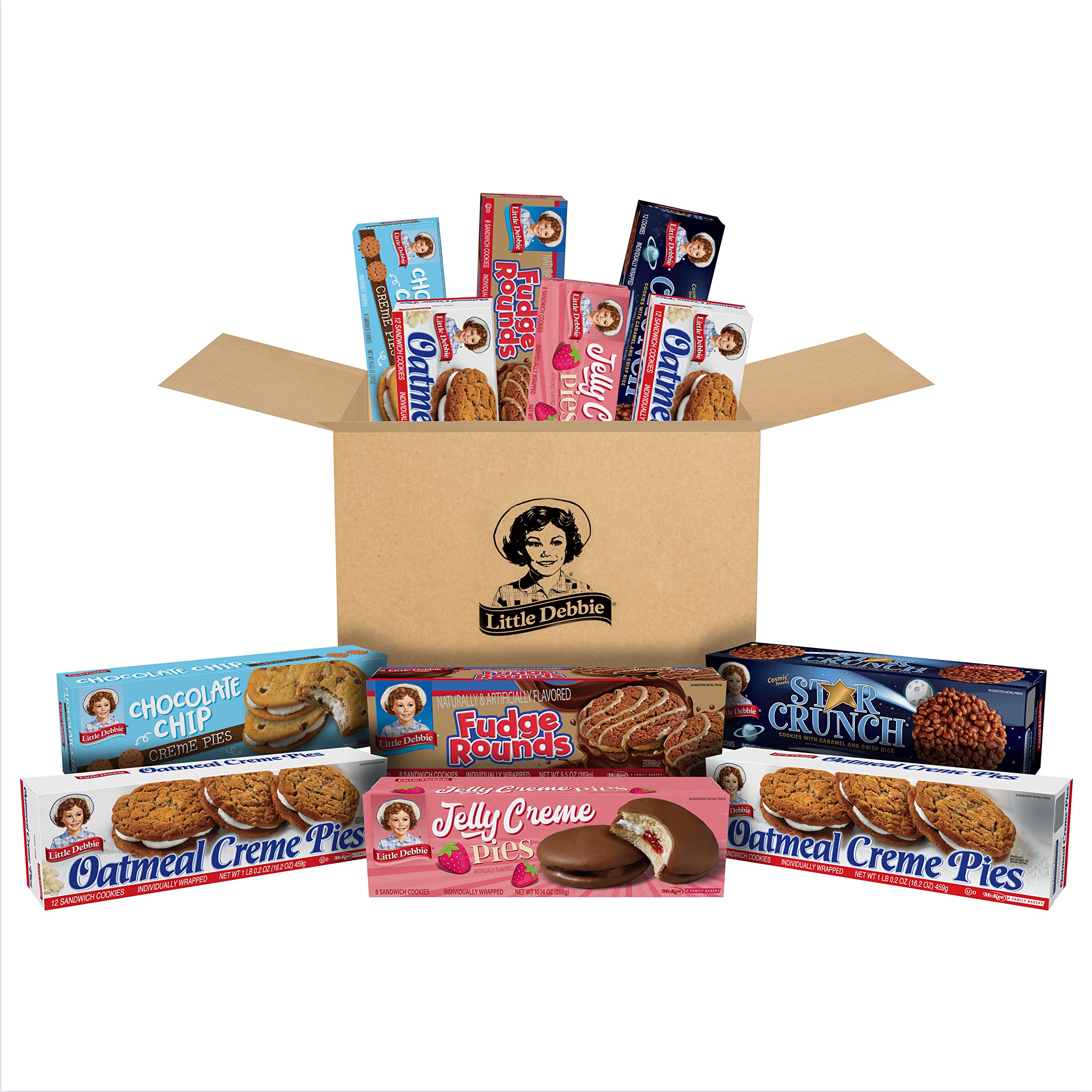 Mua Little Debbie Cookie Variety Pack, 2 Boxes Of Oatmeal Creme Pies, 1 ...
