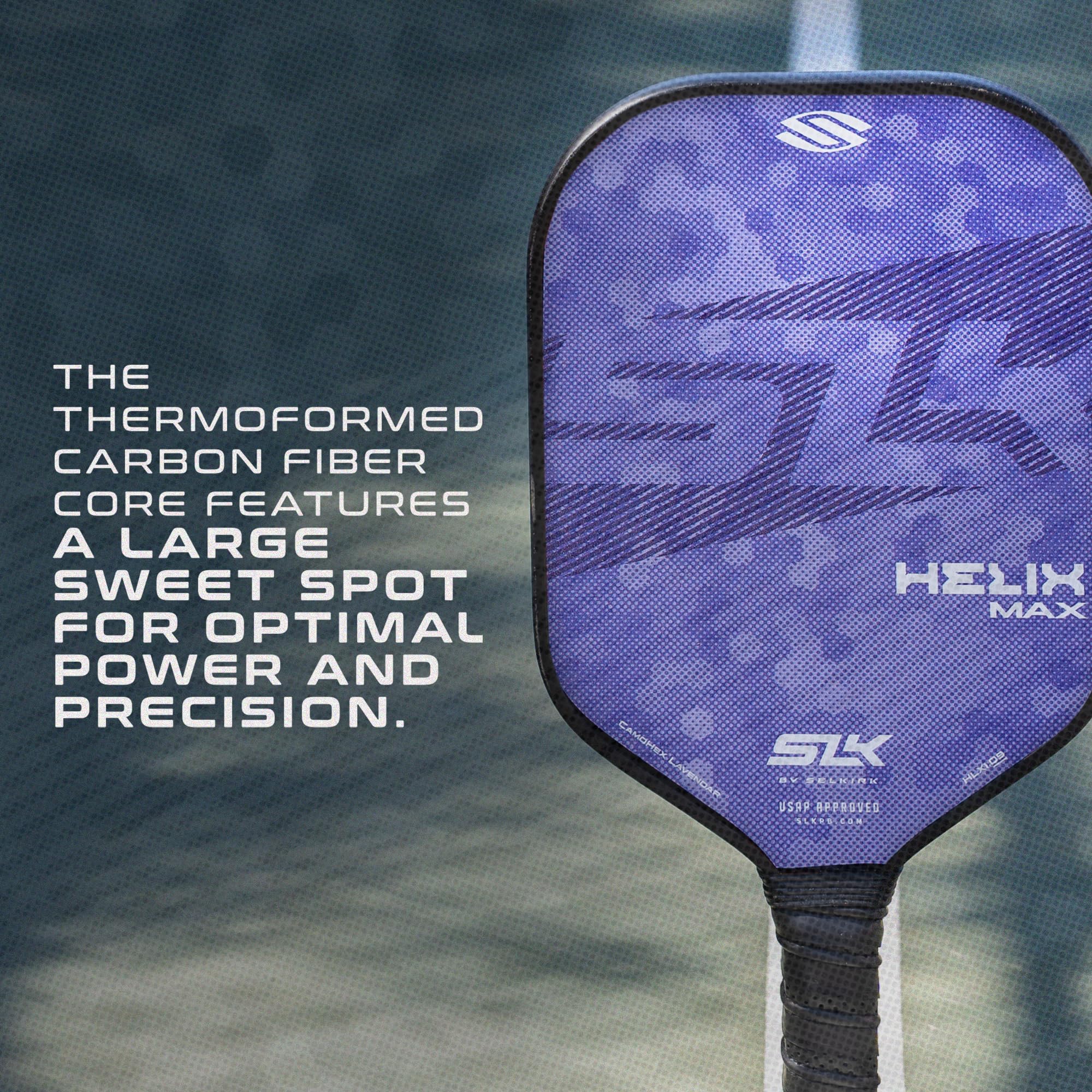 Mua 2024 SLK Helix Pro Pickleball Paddle | Carbon Fiber & Fiberglass ...