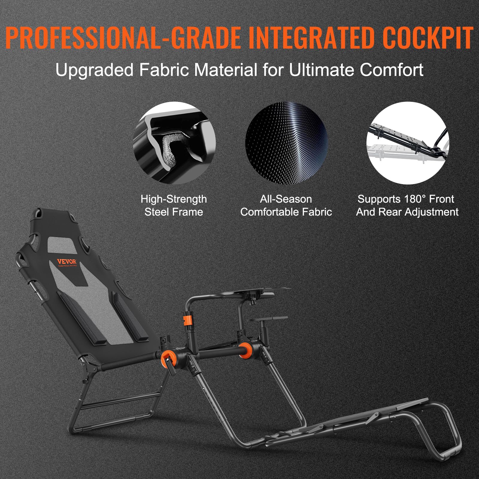 Mua VEVOR Racing Wheel Stand Foldable Fit For Logitech,Thrustmaster ...