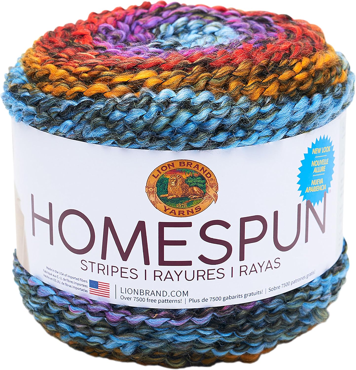 Lion Brand Yarn 575-618 Homespun New Look Yarn Circus: Amazon.ca: Home ...