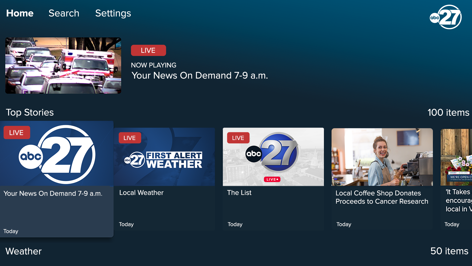 WTXL ABC 27 Tallahassee News:Amazon.com:Appstore for Android