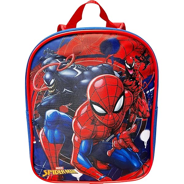 Red And Blue Spider Man Backpack