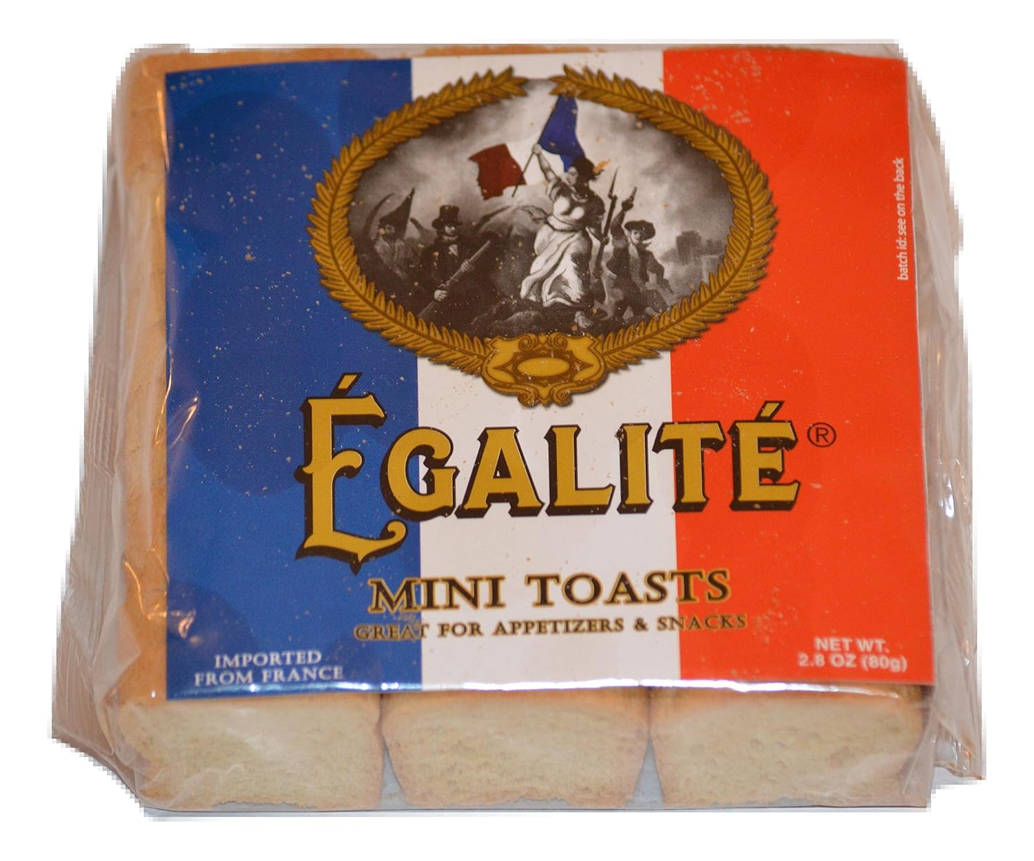 Amazon.com: The Amazing Dip Company, EGALITE Mini Toasts 2.8 oz.