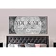 Amazon.com: Sense Of Art Above Bed Lovers | Couples Wall Decor Wood ...