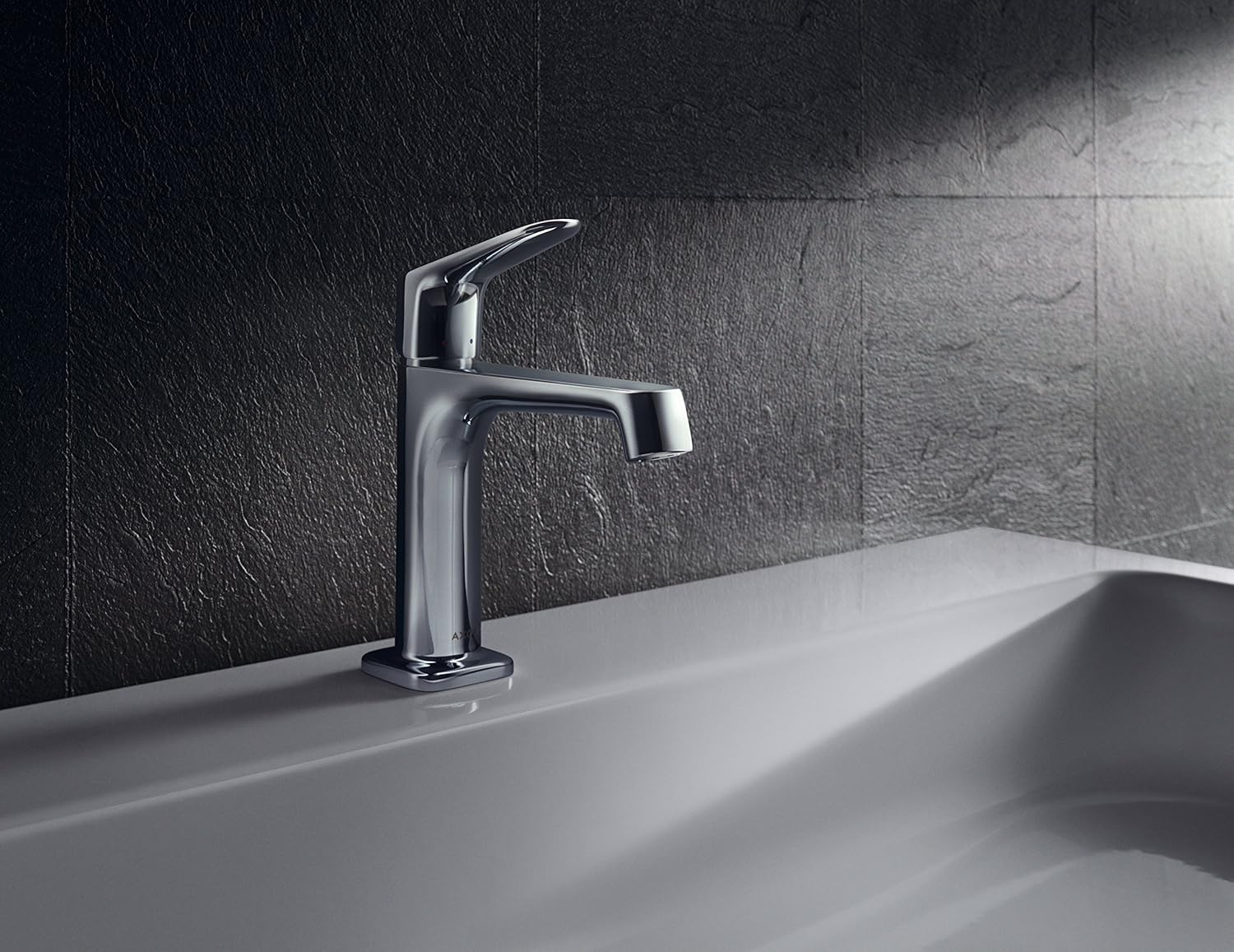 Axor 34010000 Citterio M Basin Tap 100 with pop-up Waste Manual Mixers ...