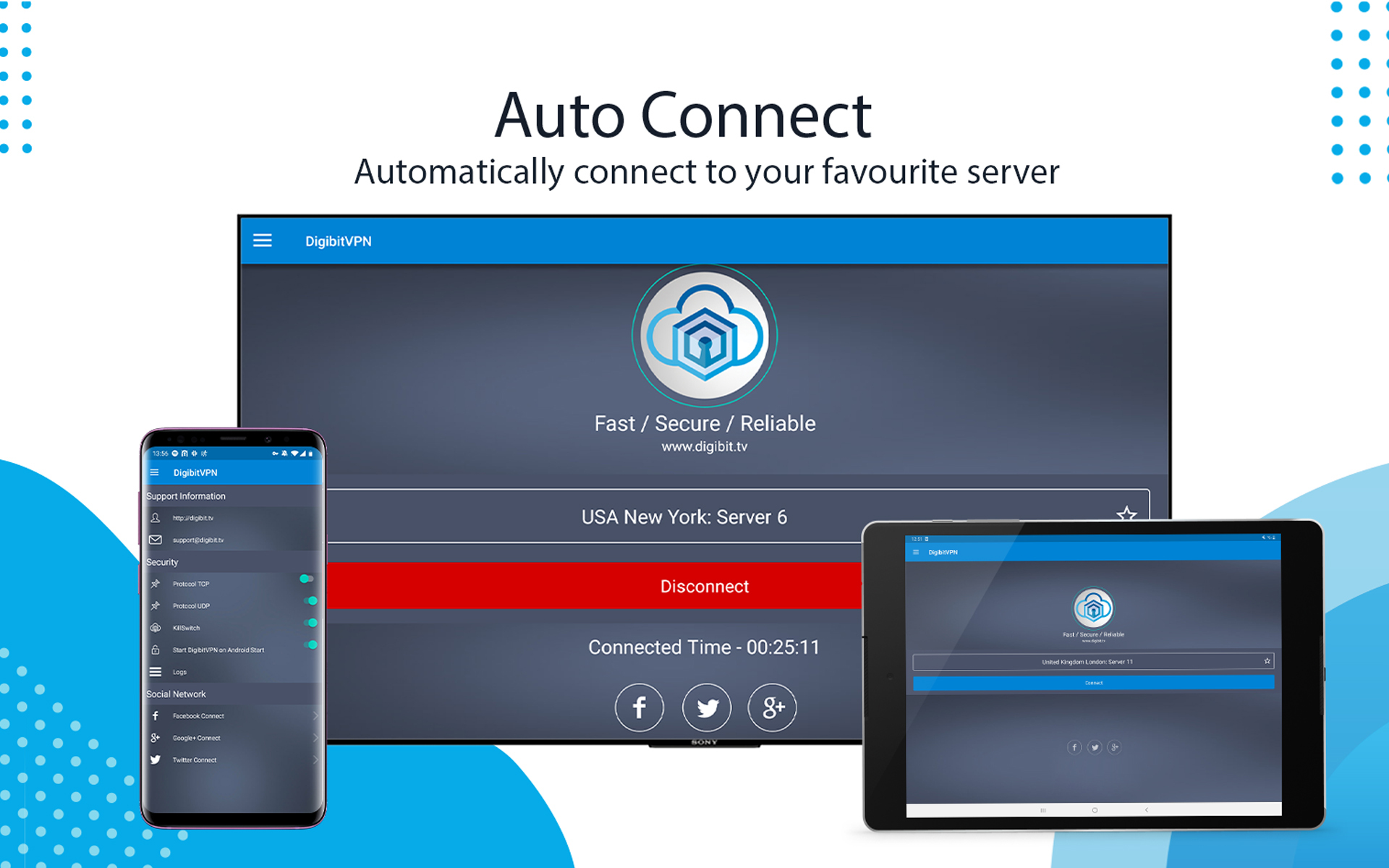 VPN: Fast, Secure & Unlimited DigibitVPN: Amazon.es: Appstore para Android