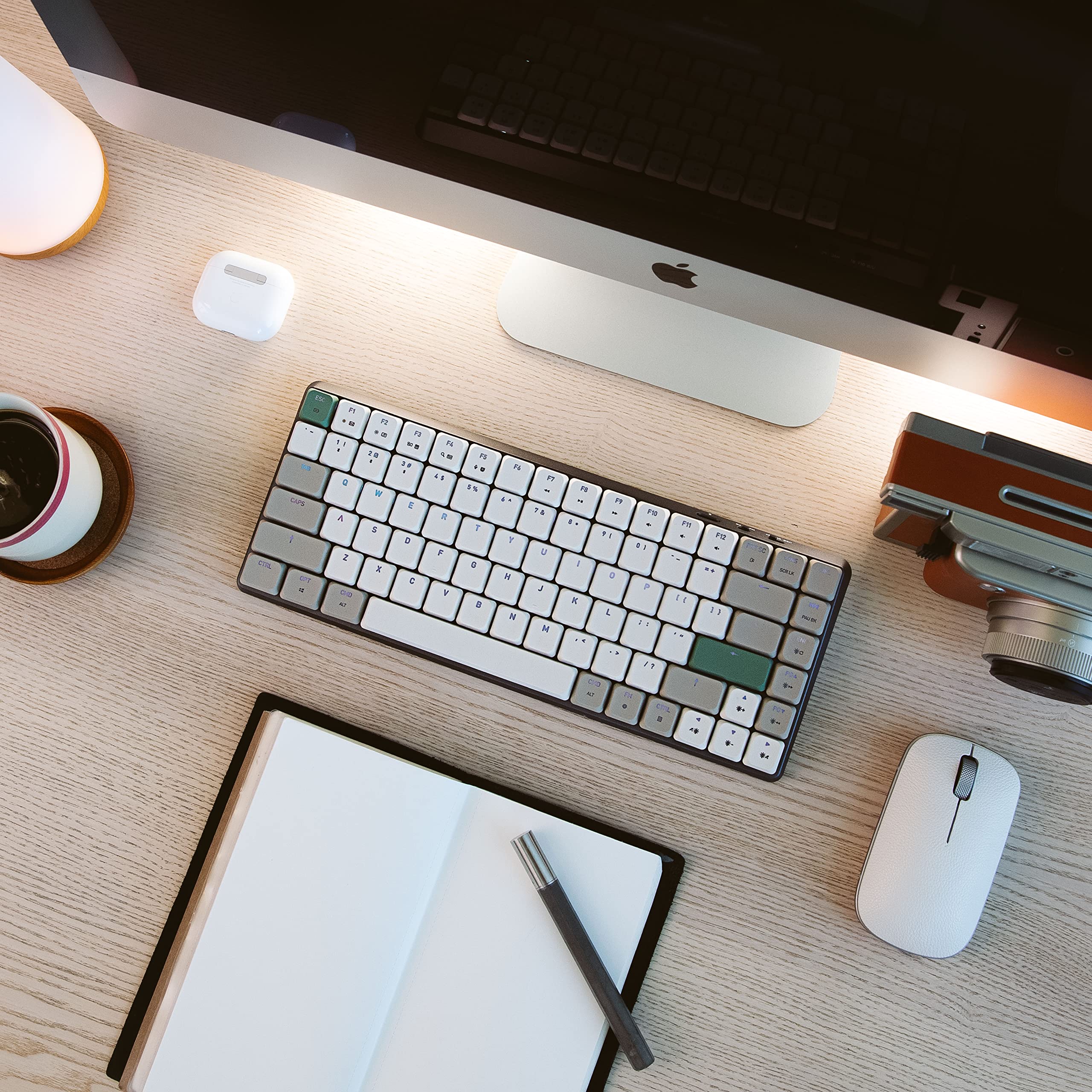 Mua Azio Cascade Slim Mechanical Keyboard, 75% Layout, Low Profile ...