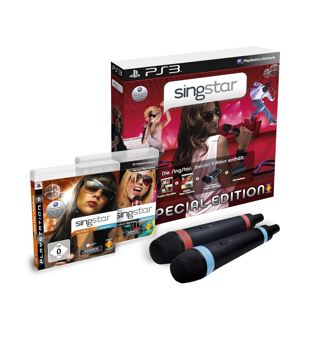 SingStar Special Edition inkl. 2 Wireless Mikrofone: Amazon.de: Games