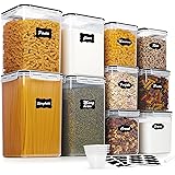 Amazon.com: Yeegfeycc HOOJO Airtight Food Storage Containers with Lids ...