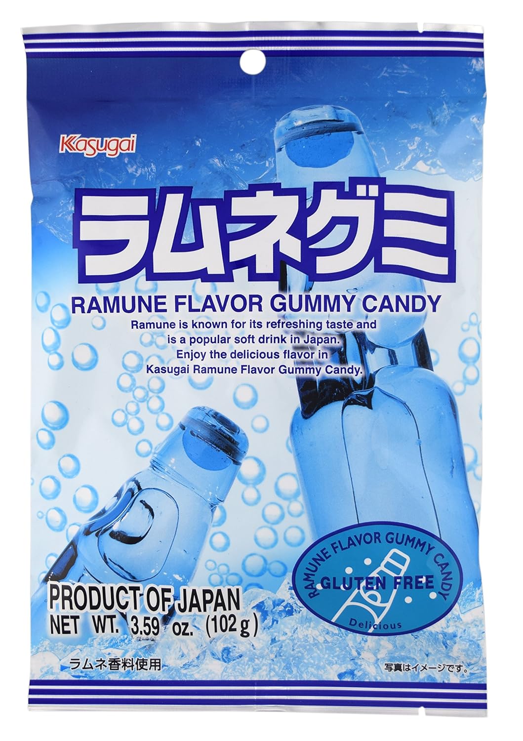 Amazon.com : Kasugai Ramune Gummy Candy 3.59oz (6 Pack) : Grocery ...