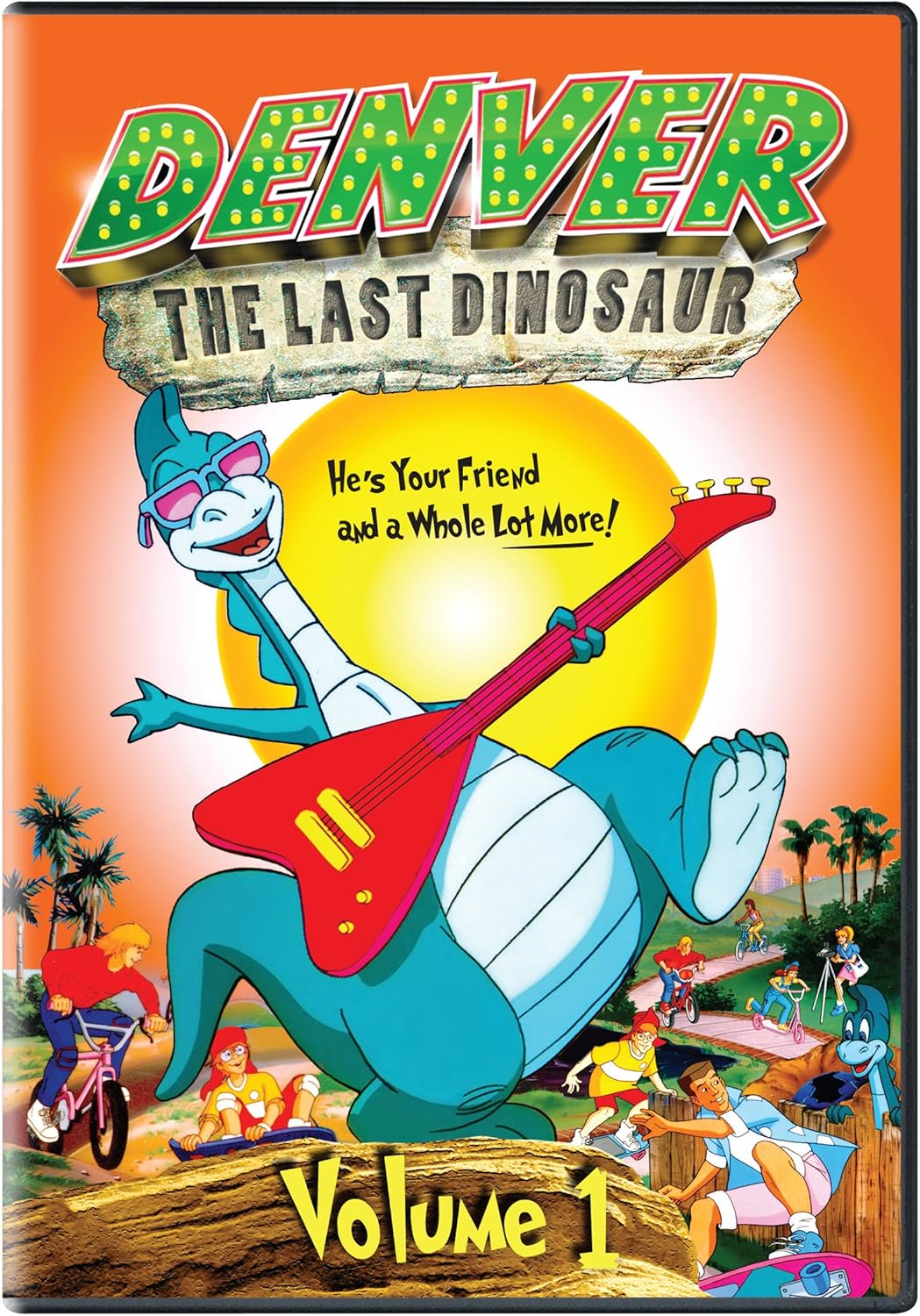 Denver the Last Dinosaur: Vol. 1 [Region 1]: Amazon.co.uk: DVD & Blu-ray