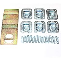 Amazon.com: Gripon Pack of 6 - Recessed Tie Down Anchor with Heavy Duty ...