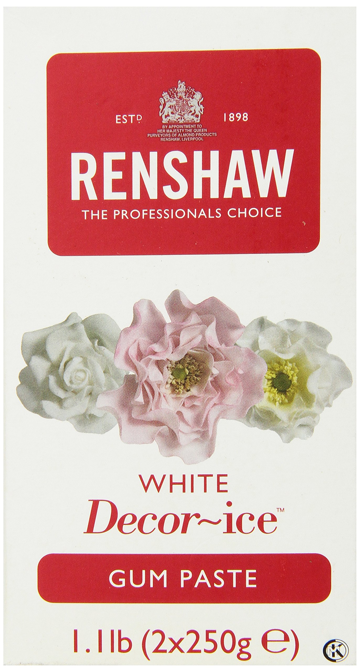 Renshaw Gum Paste - Red 500 Grams: Amazon.com: Grocery & Gourmet Food