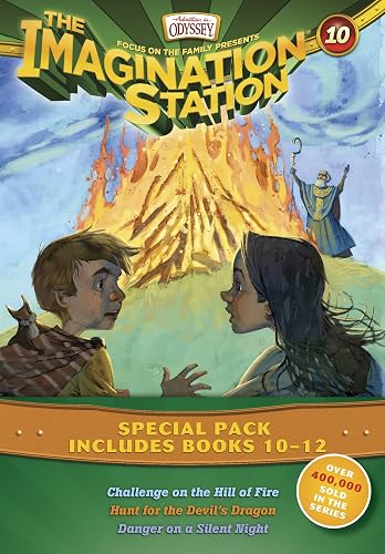Imagination Station Books 3-Pack: Challenge on the Hill of Fire / Hunt ...