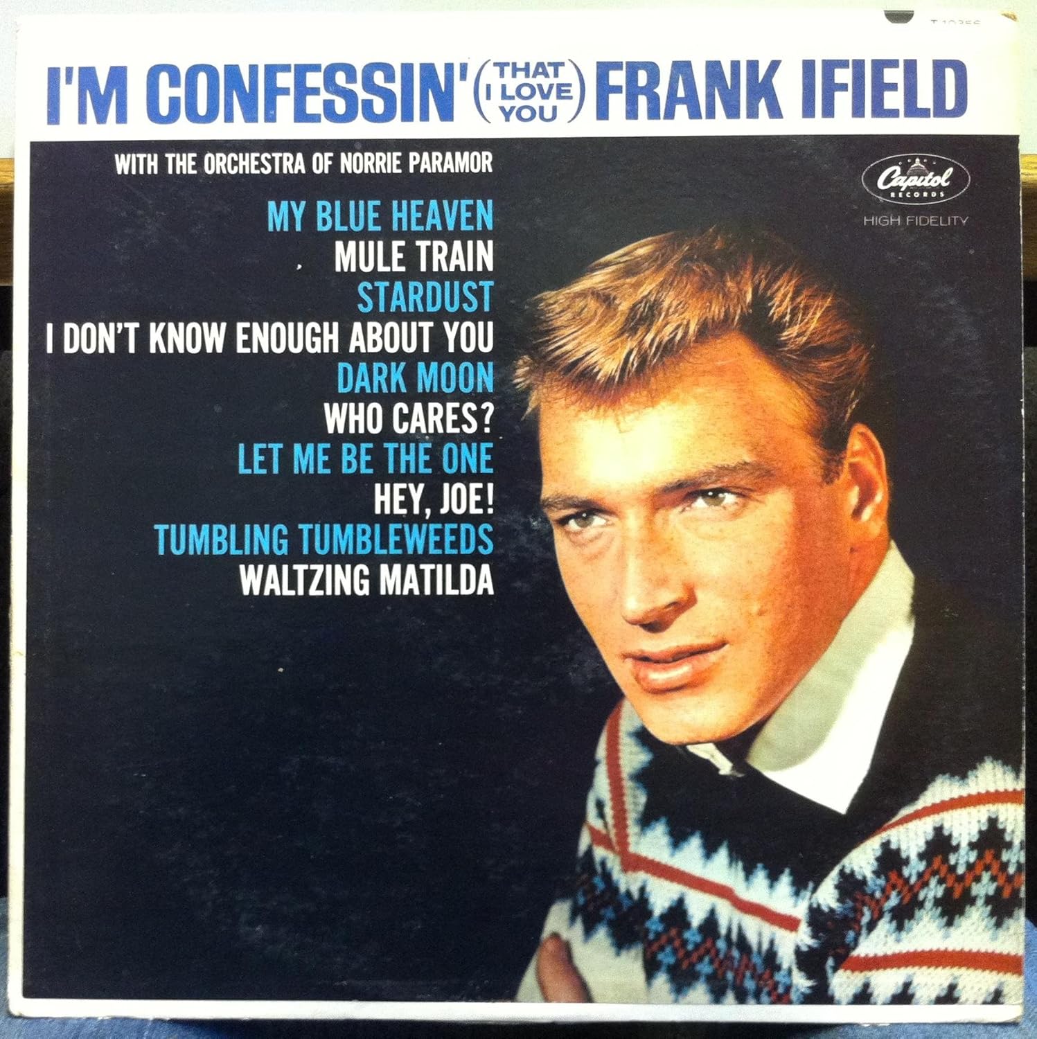 Frank Ifield - FRANK IFIELD I'M CONFESSIN THAT I LOVE YOU vinyl record ...