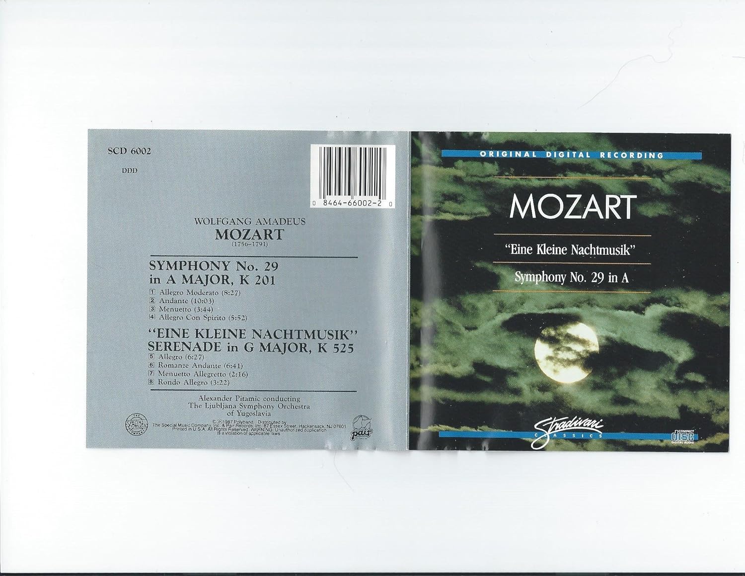 Mozart: Symphony No.29 in A Major, K 201 / Eine Kleine Nachtmusik (UK Import) - Mozart, Mozart ...