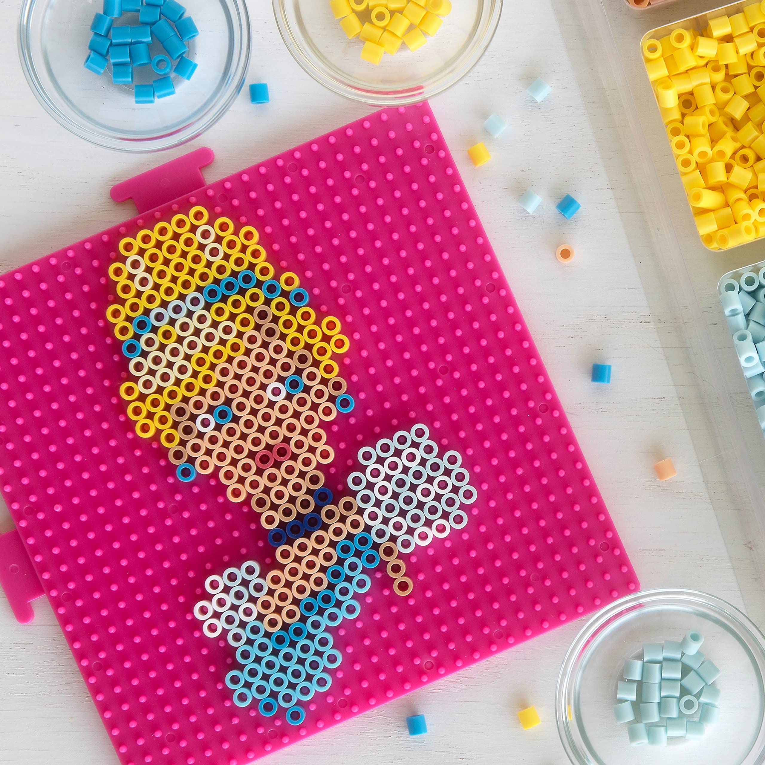Perler Disney Princesses Deluxe Fused Bead Activity Kit With Patterns ...