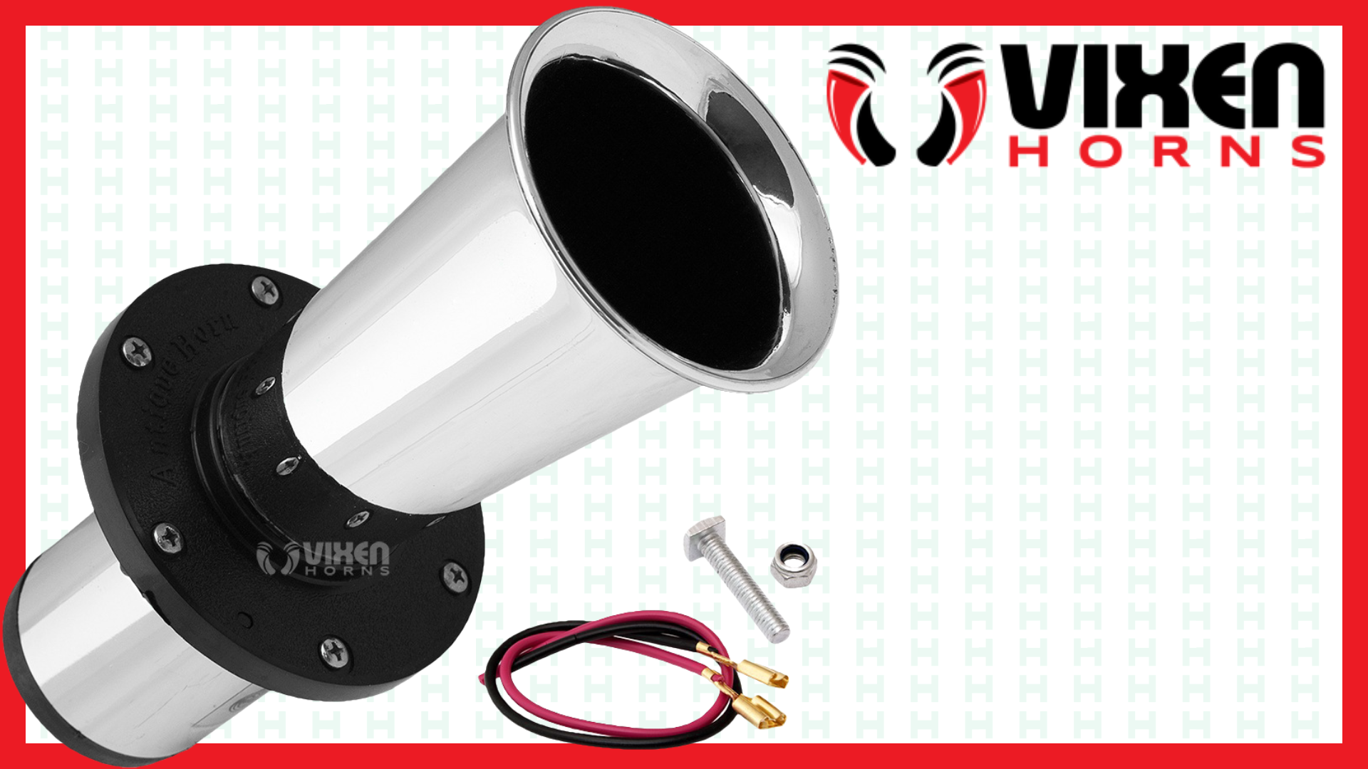 Watch Vixen Horns Antique Vintage Classic Old Klaxon Air Horn Ahooga ...