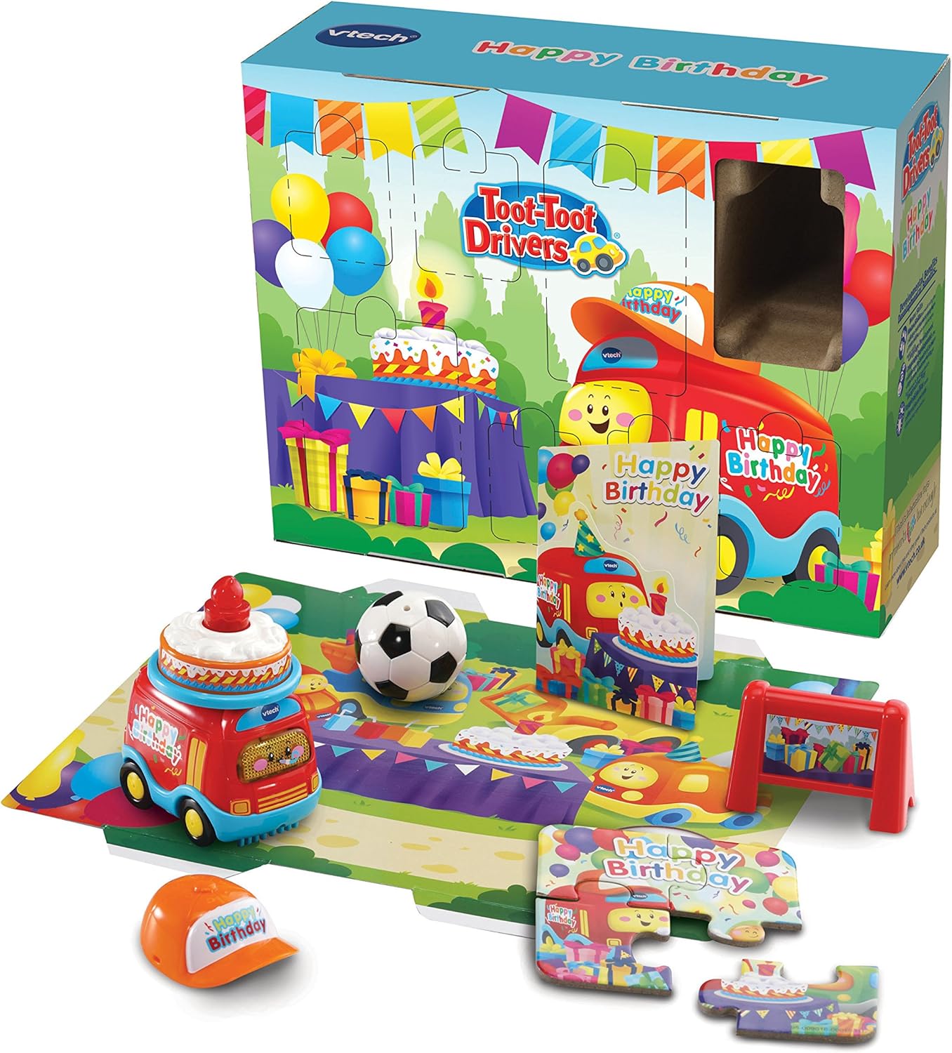 VTech 509503 Toot Drivers Countdown to Birthday Calendar: Amazon.co.uk ...