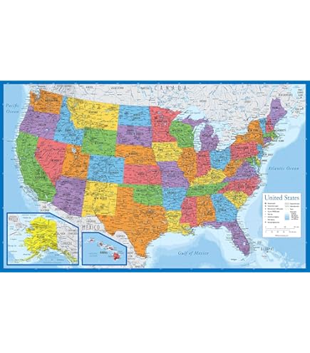 Teachable Map Of United States