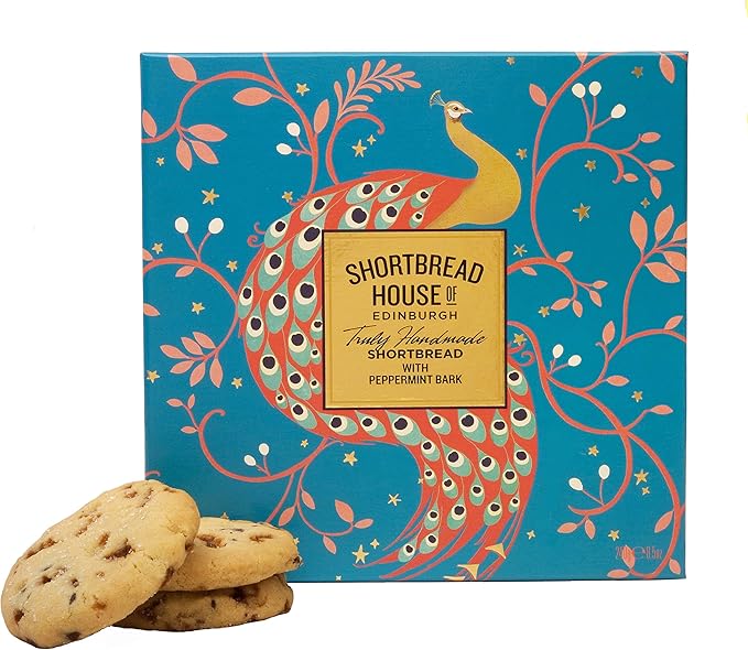 Shortbread House of Edinburgh Handmade Shortbread with Peppermint Bark ...