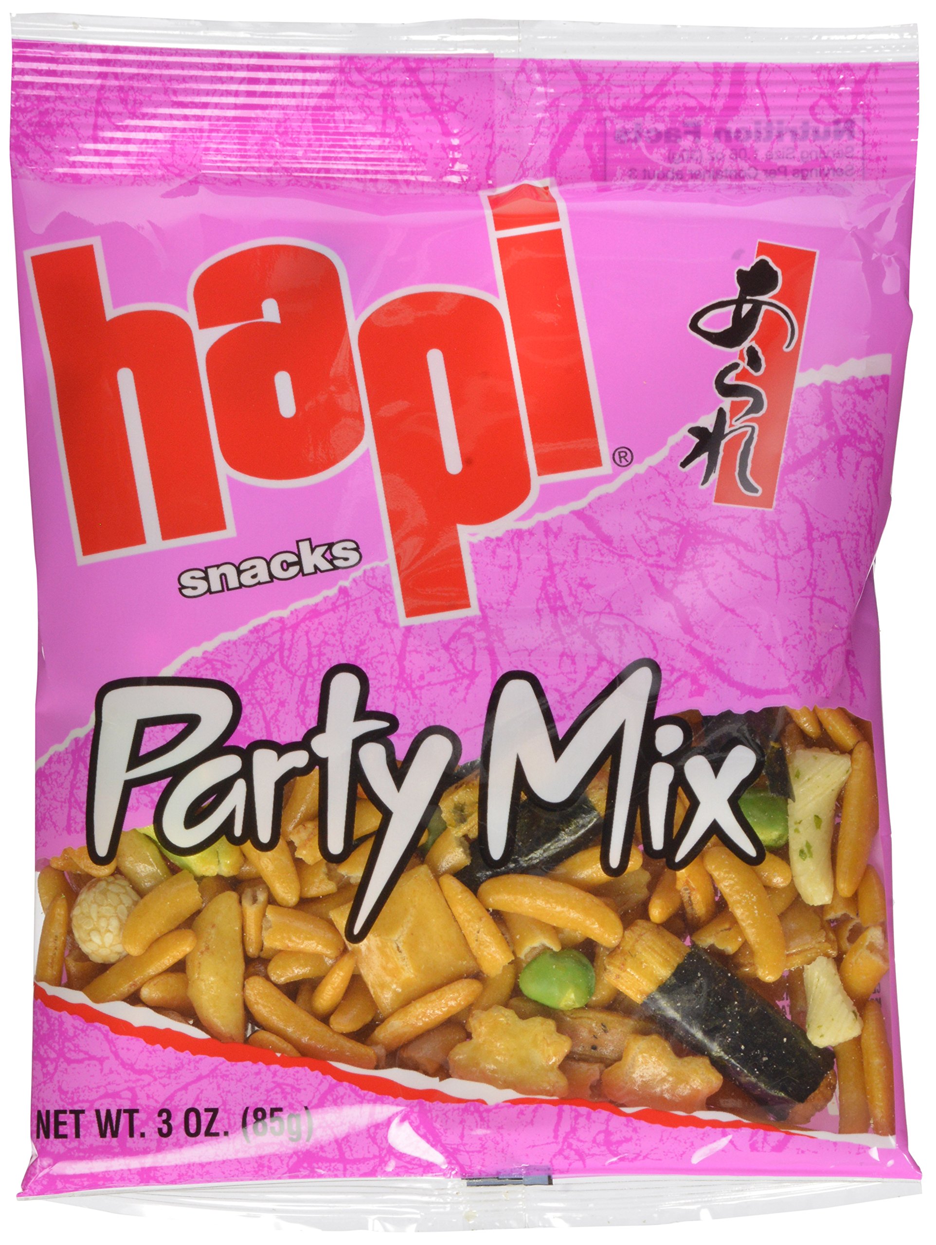 Hapi Crazy Mix Rice Crackers, 3-Ounce Bags (Pack of 12): Amazon.com ...