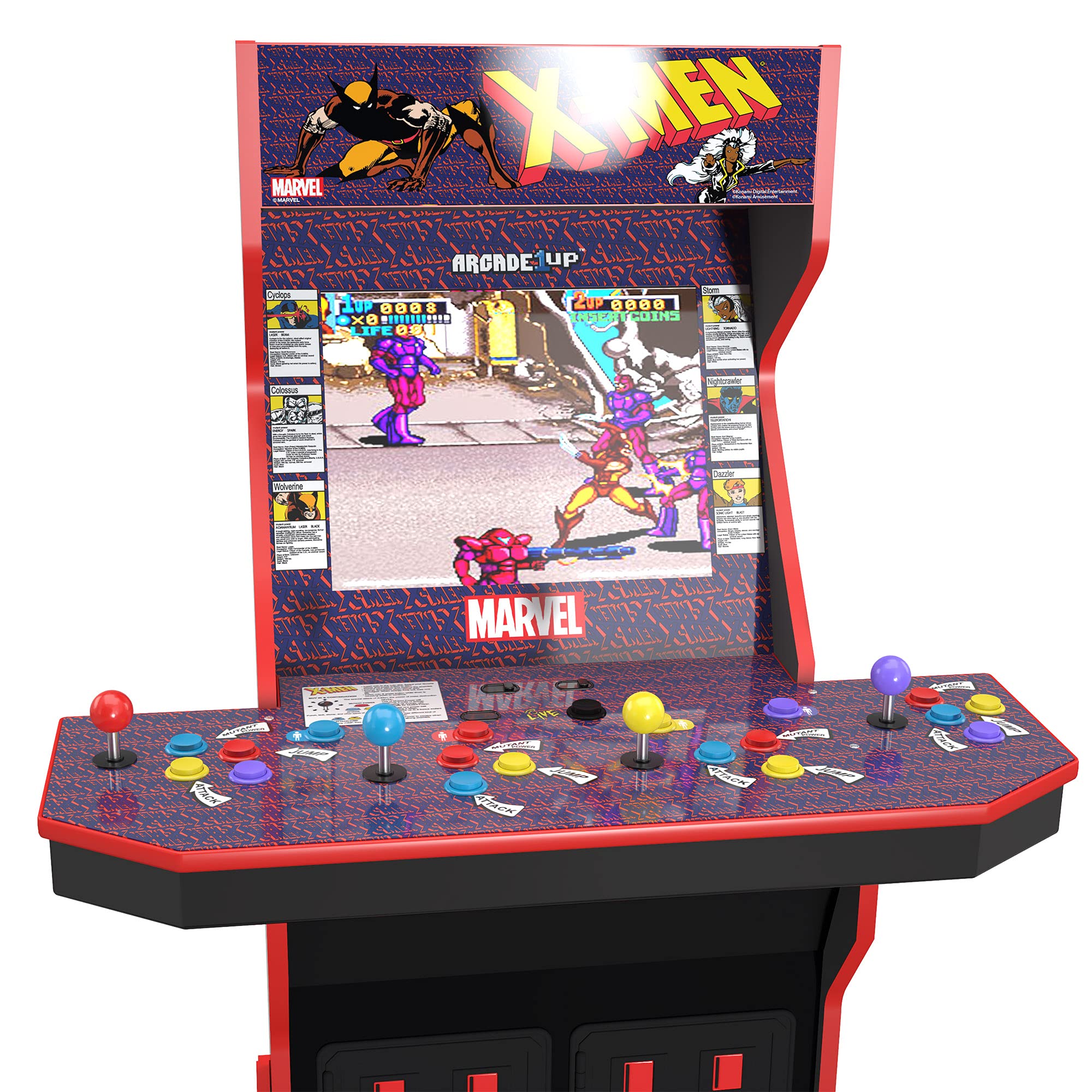 Mua Arcade 1Up Arcade1Up X-Men 4 Player Arcade Machine (with Riser & Stool) - Electronic Games ...